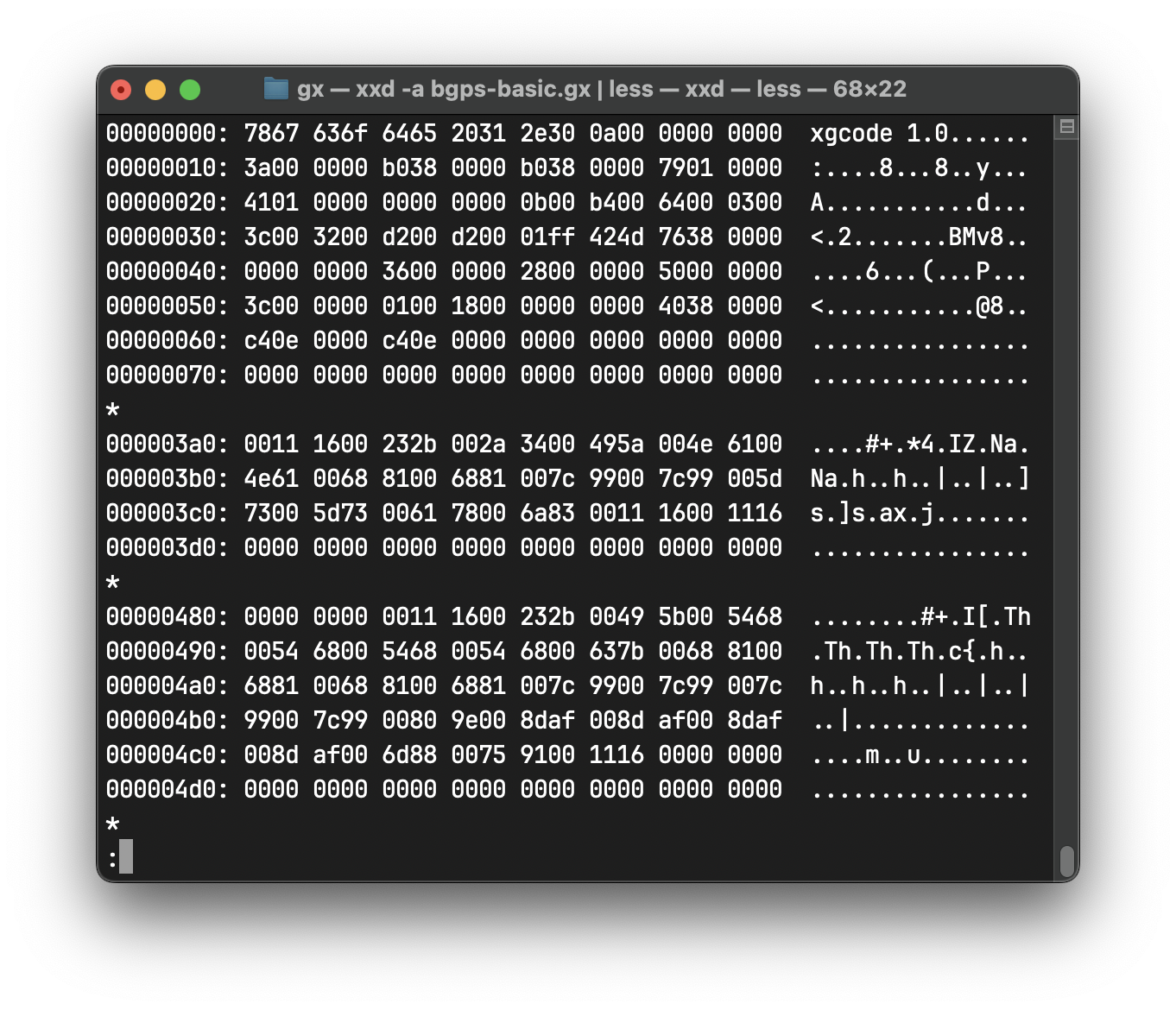 Converting G-code to the FlashForge .gx Format // bkienzle's blog