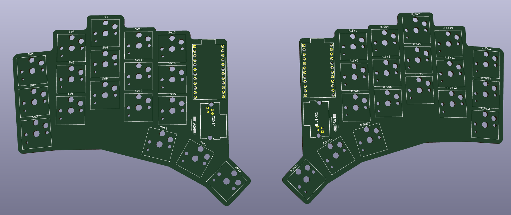 Creating a Custom Split Keyboard PCB - Part 1 // bkienzle's blog