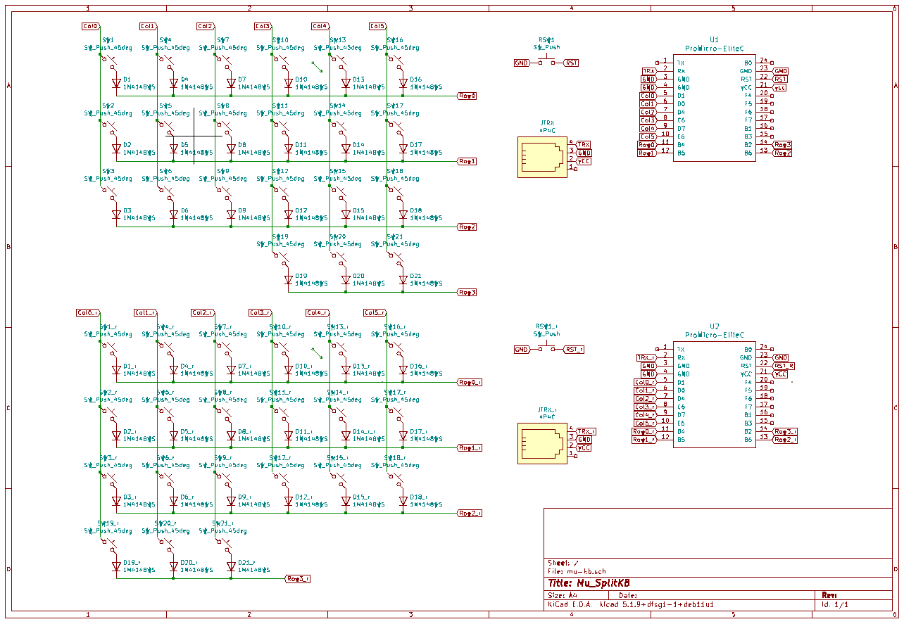 Creating a Custom Split Keyboard PCB - Part 1 // bkienzle's blog