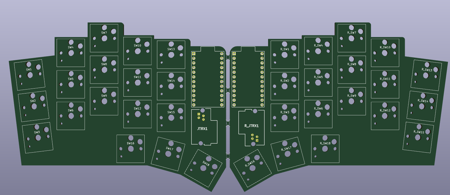 Creating a Custom Split Keyboard PCB - Part 2 // bkienzle's blog