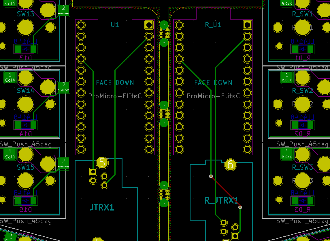 Creating a Custom Split Keyboard PCB - Part 2 // bkienzle's blog
